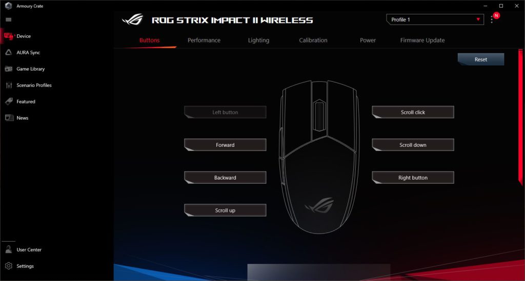 ROG Strix Impact II Wireless gaming mouse Review - Einfoldtech